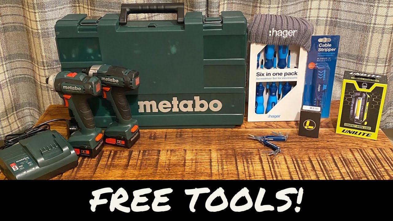 Tools Giveaway! Link to video in description. - YouTube