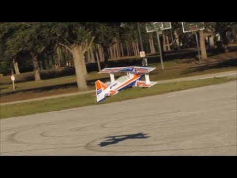 E-Flite Ultimate 2 Biplane RC Maiden Flight - YouTube