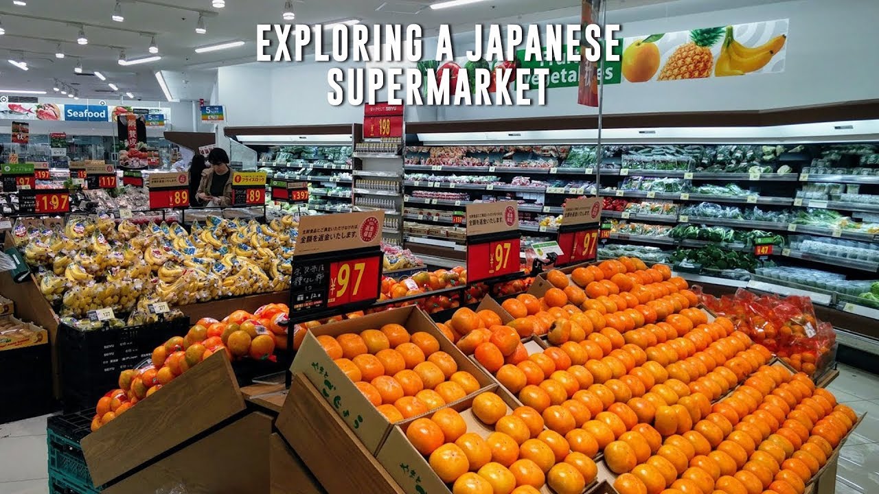 Exploring a Japanese supermarket - YouTube