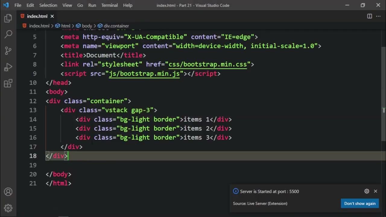Bootstrap Stacks - YouTube