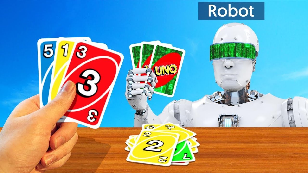 We Played UNO Against A ROBOT! (Hacker) - YouTube