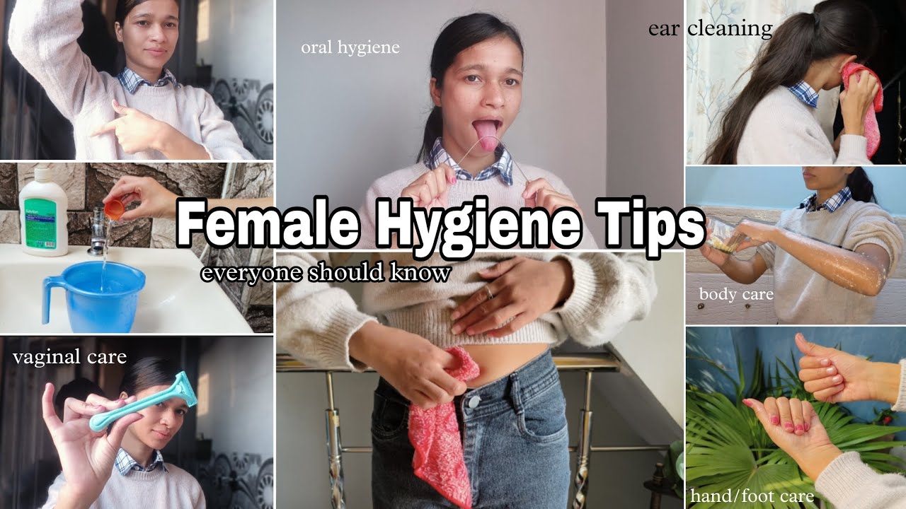 FEMALE HYGIENE TIPS- Everyone Should Know🫧/oral hygiene, menstrual ...