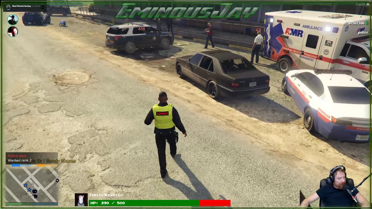 Sheriff Jay / Admin Jay - GTAVRP - Most Wanted Roleplay 9-21-17 - YouTube