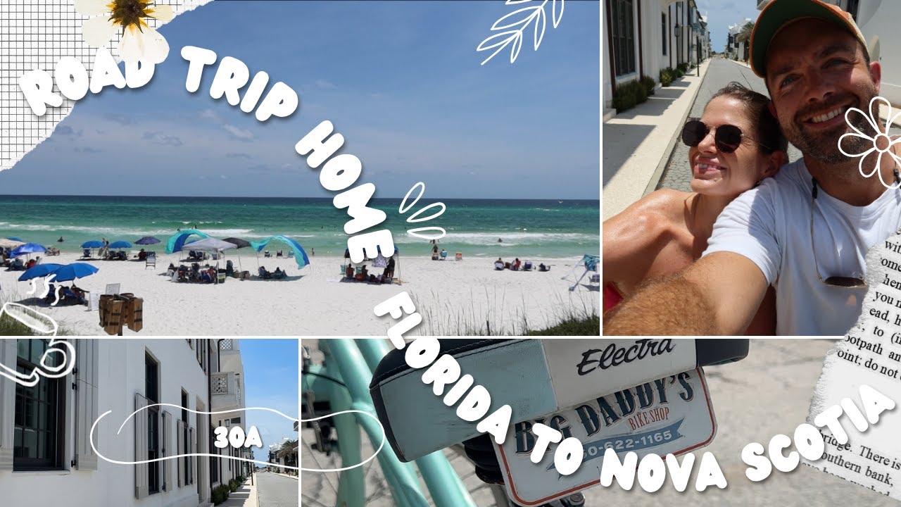 Florida to Canada Road Trip Vlog | 30A Beach Towns, Charlotte Rail ...