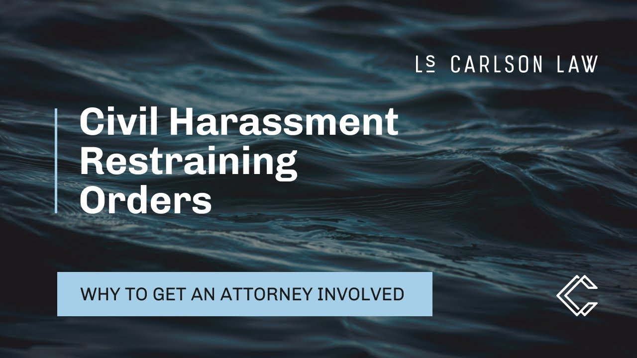 Why Getting an Attorney Involved to Help With a Restraining Order Makes ...