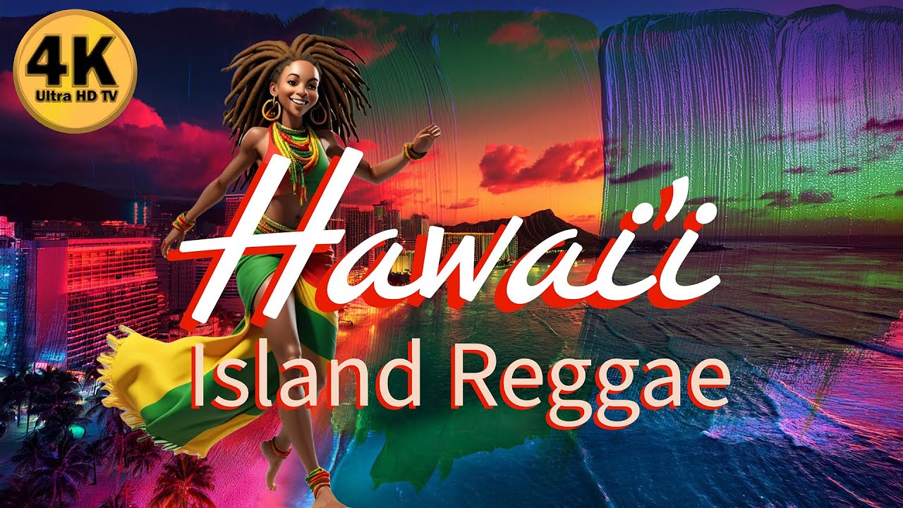 4K🎵Island Reggae,⛱️ Hawai'i Lo-Fi Reggae 🍵Music🎷 - YouTube