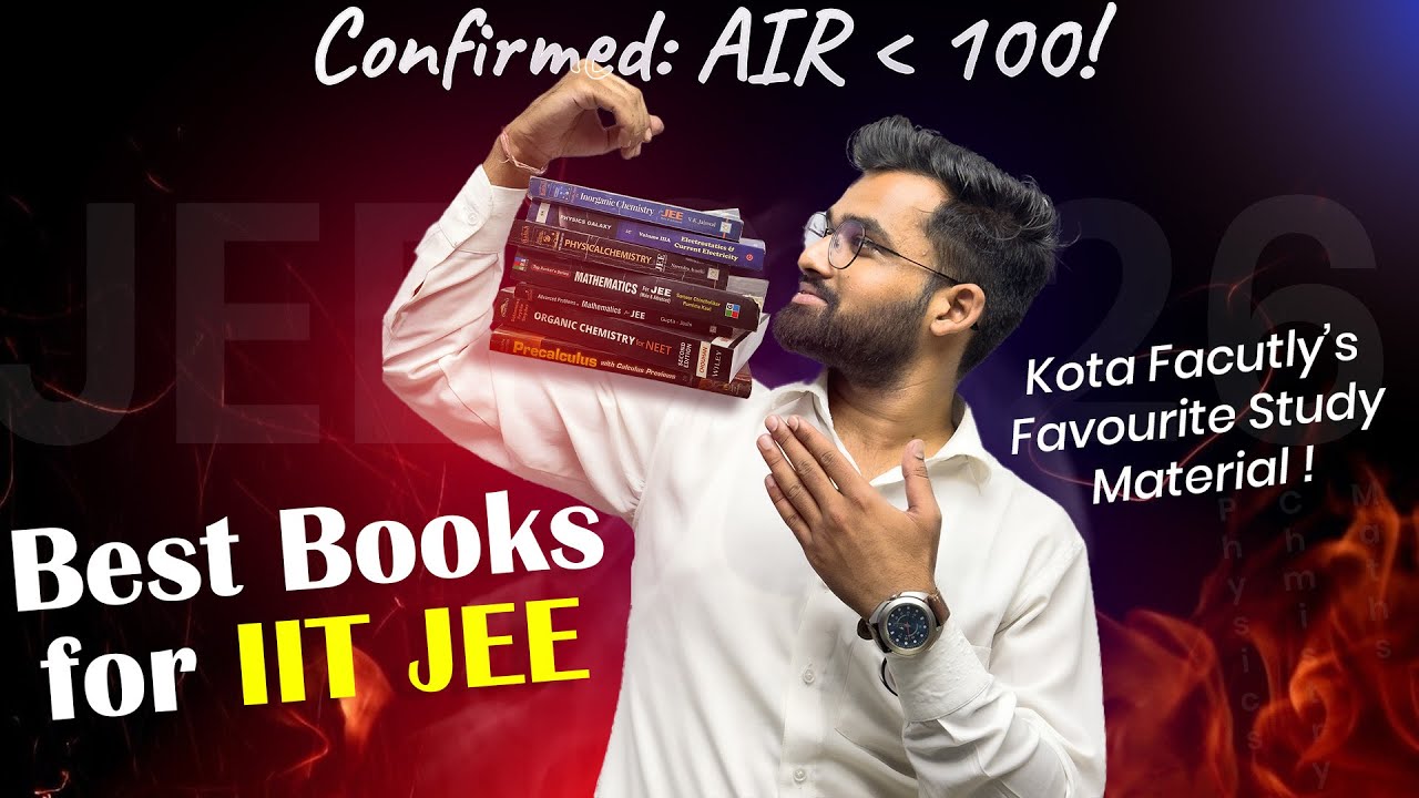 Top Books for IIT JEE | Resources To Achieve Top RANK In IIT's | By Kota"s Best Faculty - YouTube