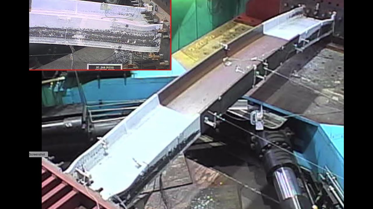 Specimen 1H (W24x176) - YouTube