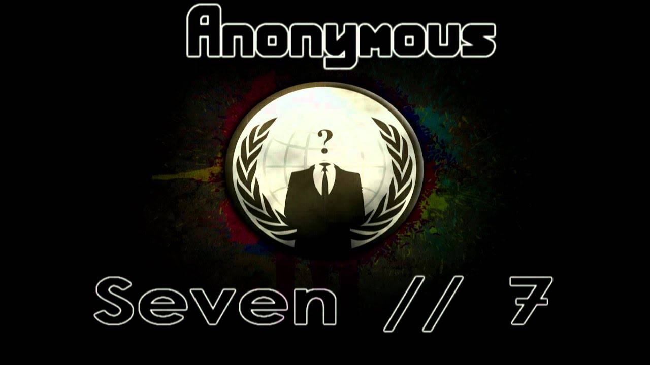 WELCOME TO MY ACCOUNT. *ANONYMOUS 7* - YouTube