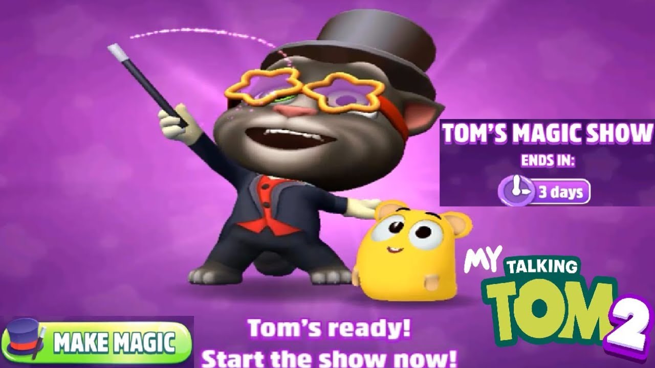 Tom's Magic Show👻(ios & Android) Talking tom 2 Gameplay - YouTube