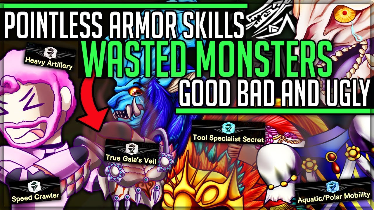Useless Armor Skills + Wasted Monsters - Niche is Fun - Monster Hunter ...