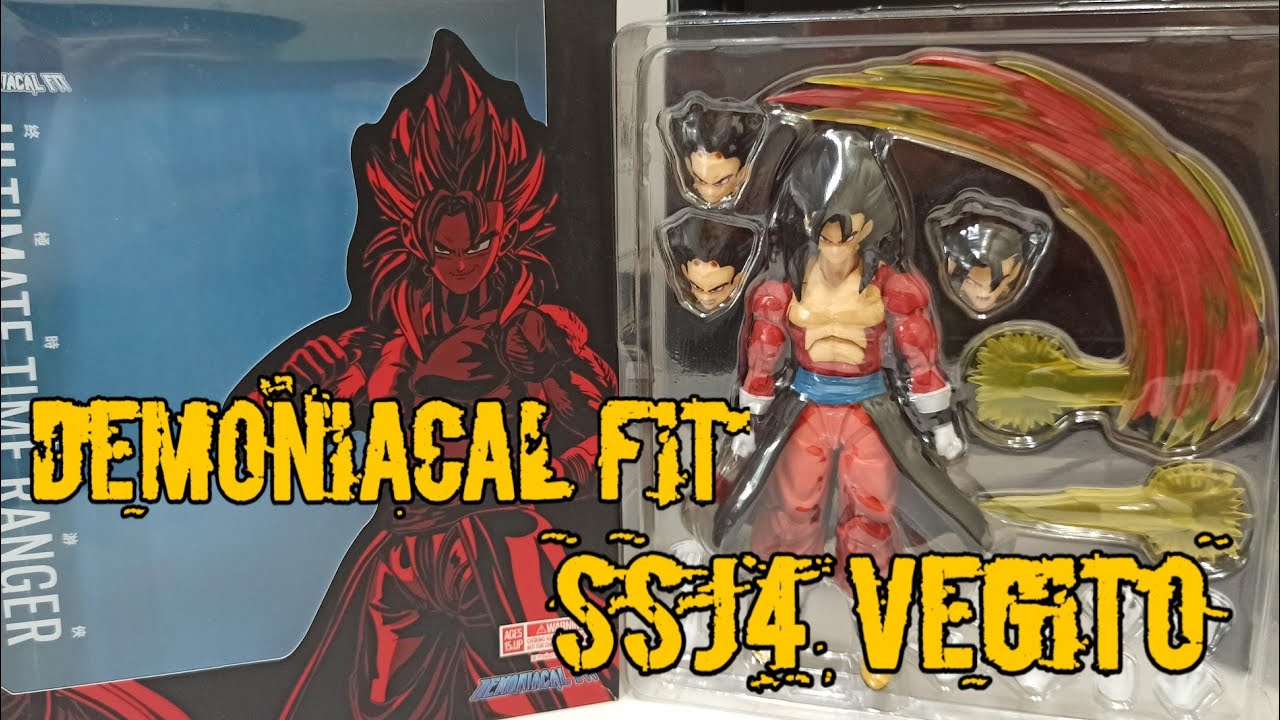 S.H. Figuarts (Demoniacal Fit) SSJ4 Vegito (Ultimate Time Ranger ...