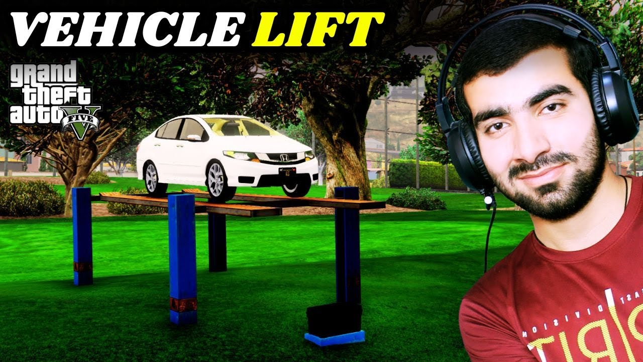 HOW TO INSTALL CAR LIFT MOD IN GTA 5 | FUNCTIONING VEHICLE LIFT MOD ...
