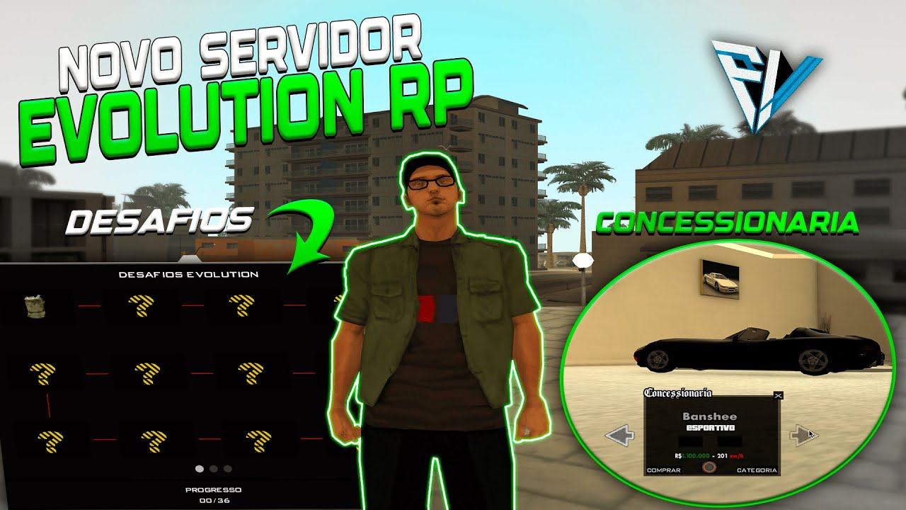 EVOLUTION RP/RPG [PC/MOBILE] SERVIDOR NOVO E JÁ UM DOS MELHORES SERVER ...