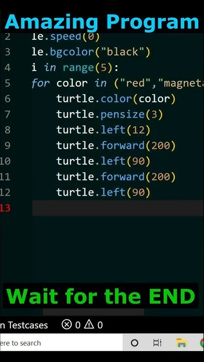 Graphic Design By Python Turtle Part 4 Python Tutorial Python Programming Python Turtle 9751