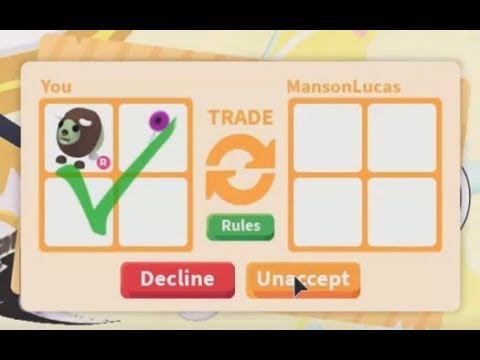 This new scam is ruining adopt me / how to fail trades - YouTube