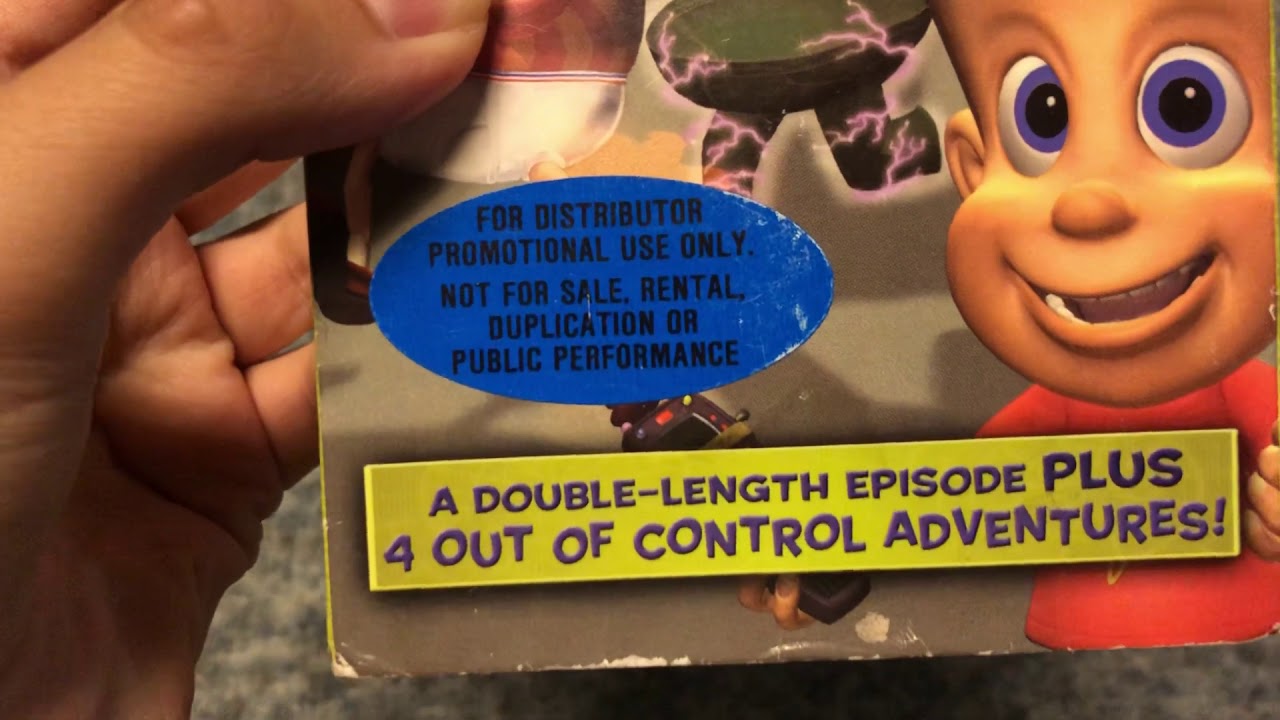 Jimmy Neutron When Pants Attack Demo Tape VHS Unboxing - YouTube