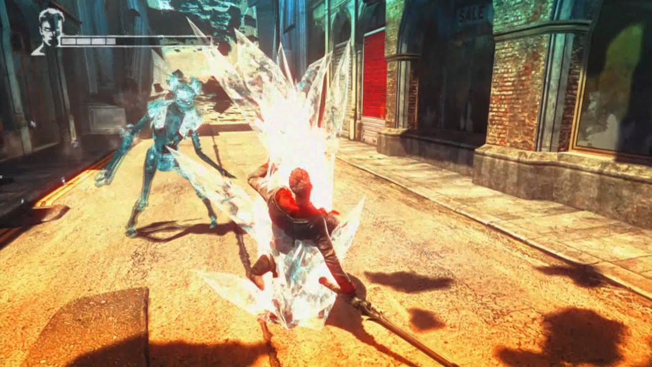 DMC Devil May Cry Defeat Frost Knight - YouTube