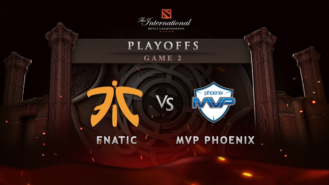 Fnatic vs MVP.Phoenix - Lower Bracket - Game 2 - The International 6 ...