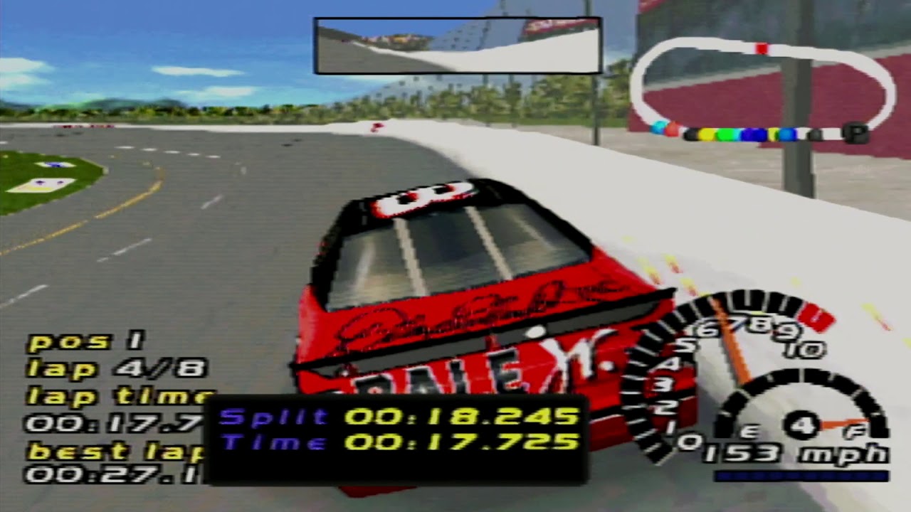 NASCAR 2000 - Dale Earnhardt Jr @ Darlington - YouTube