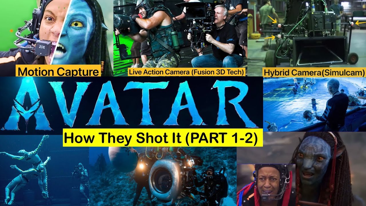 Avatar & Avatar 2 Behind the Scenes|How James Cameron Evolved ...