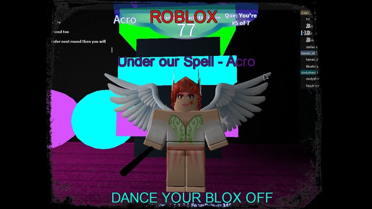 Roblox- Dance Your Blox Off- Under Our Spell- Acro - YouTube