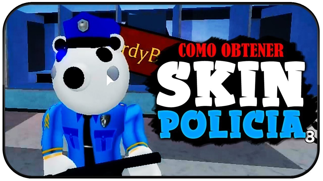 ¡COMO CONSEGUIR EL NUEVO SKIN POLICIA DE PIGGY! | Piggy [ALPHA ...