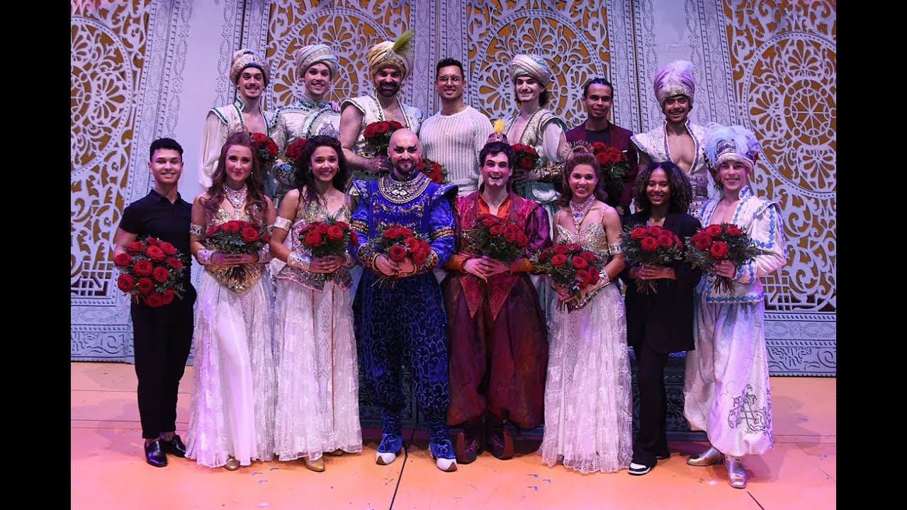 FINALE: Aladdin (Première Nieuwe Cast) I Stage Entertainment - YouTube