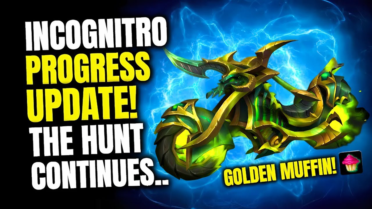 PROGRESS UPDATE: Incognitro Mount Guide | Golden Muffin | Master of ...