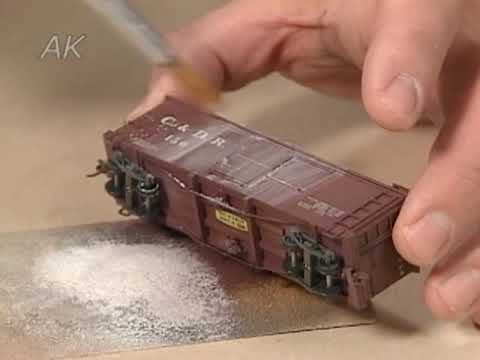 Model Railroad Weathering Tips for Stock and Structures - YouTube