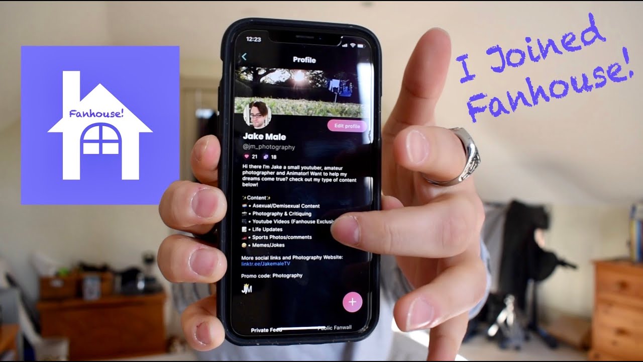 I JOINED FANHOUSE! - YouTube
