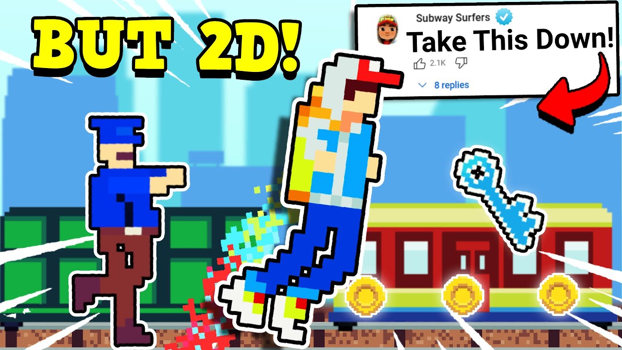 I Made Subway Surfers 2D - YouTube