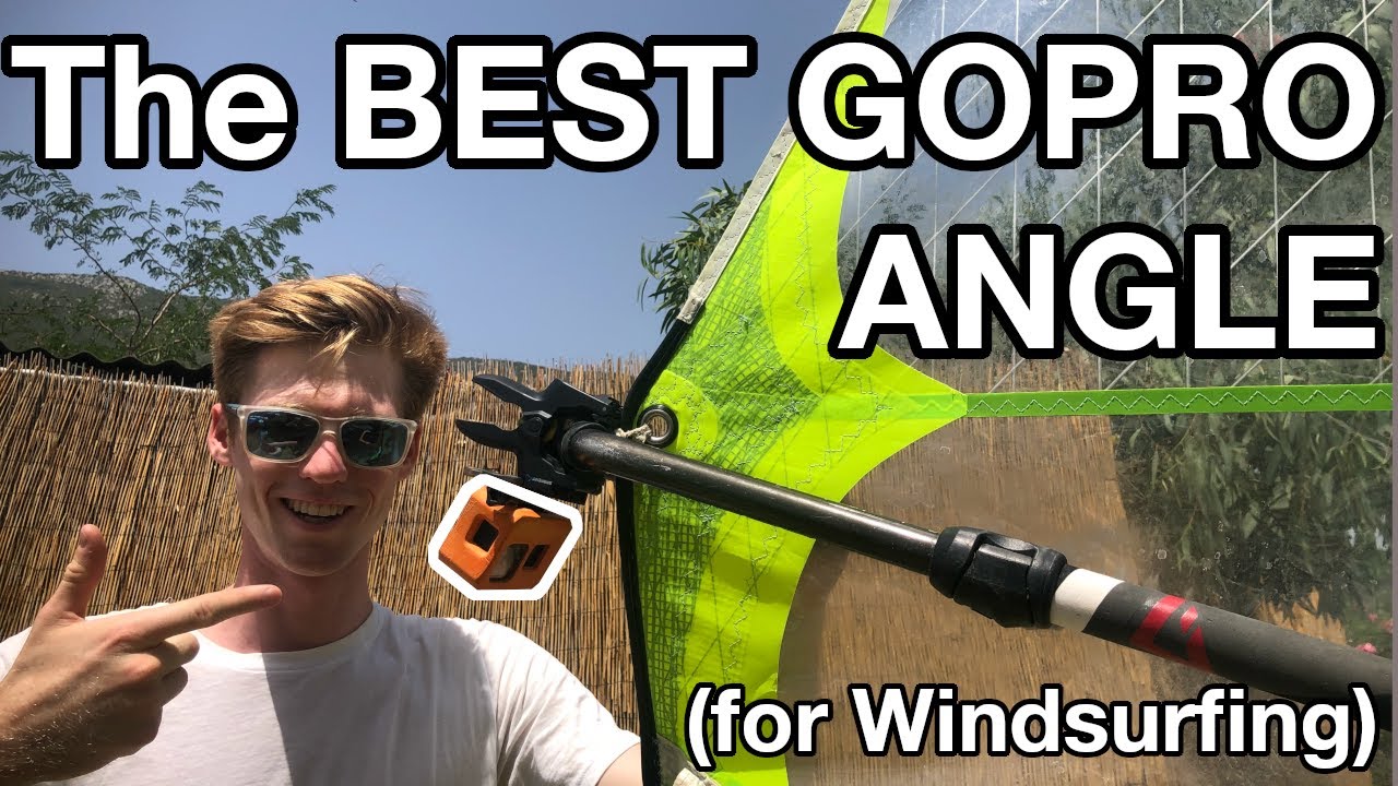 The BEST GOPRO ANGLE for WINDSURFING - Back of the boom - YouTube