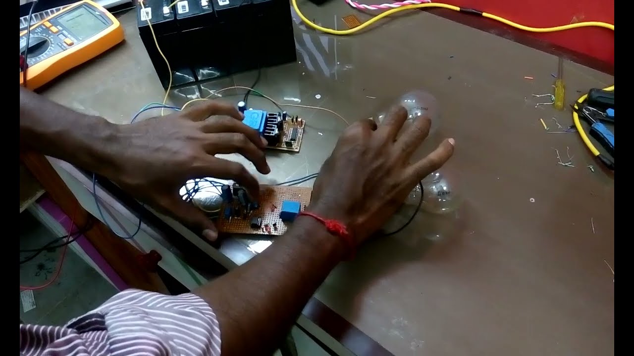 simple over current protection circuit... - YouTube