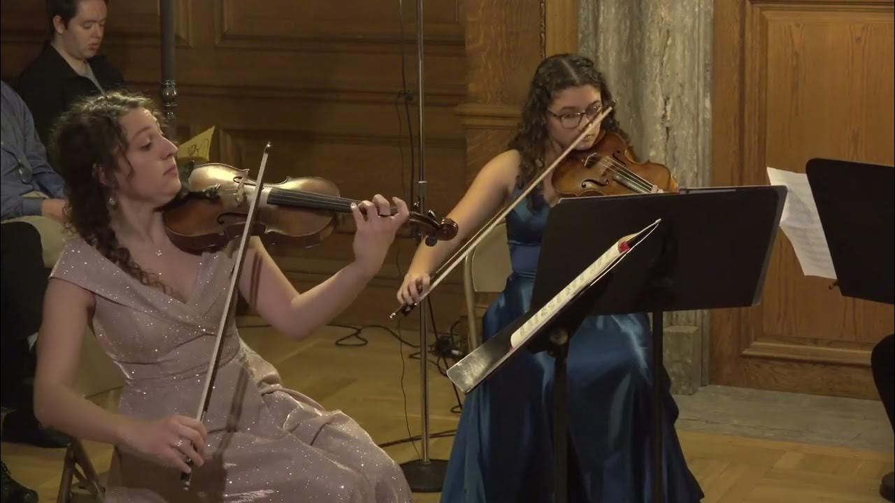 Johannes Brahms: String Quartet No. 1 in C minor Op. 51. Performed by Kourdisma String Quartet ...