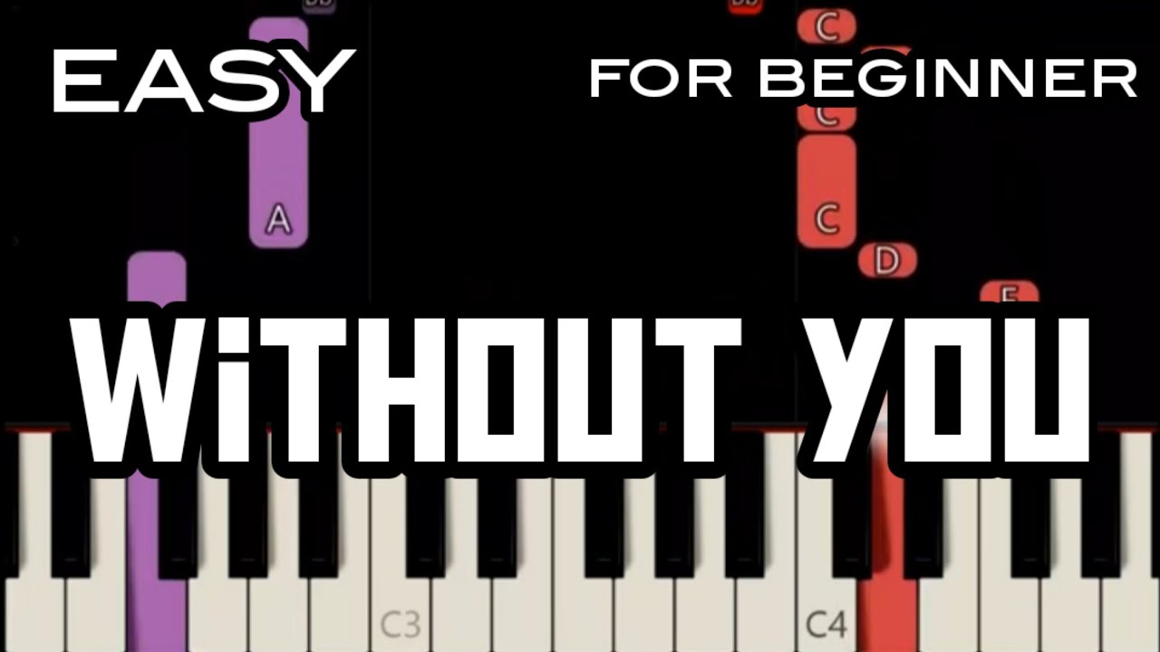 WITHOUT YOU ( LYRICS ) - AIR SUPPLY | SLOW & EASY PIANO - YouTube