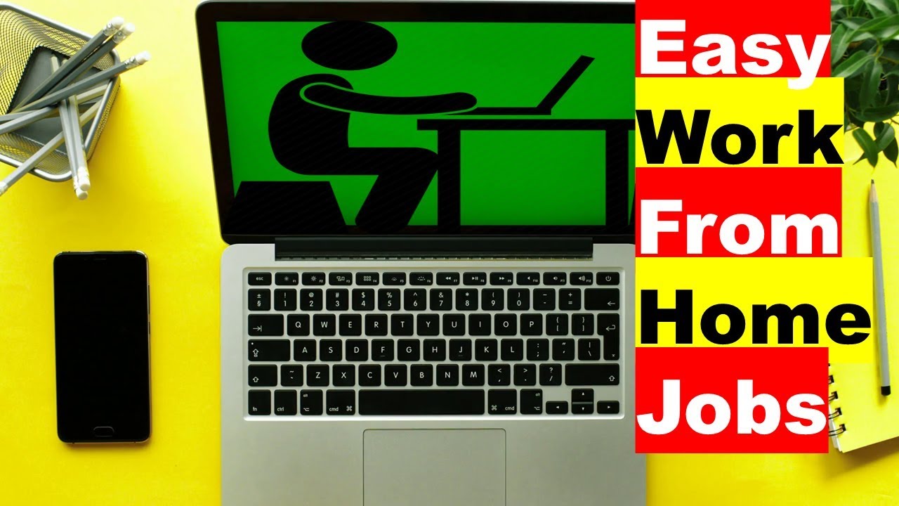6 Fairly Easy Work at Home Jobs You Can Start Today - YouTube