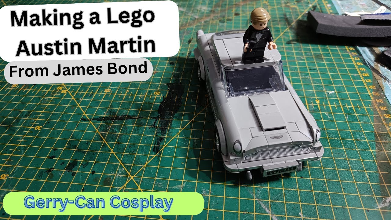 Making a Lego Austin martin from James bond - YouTube
