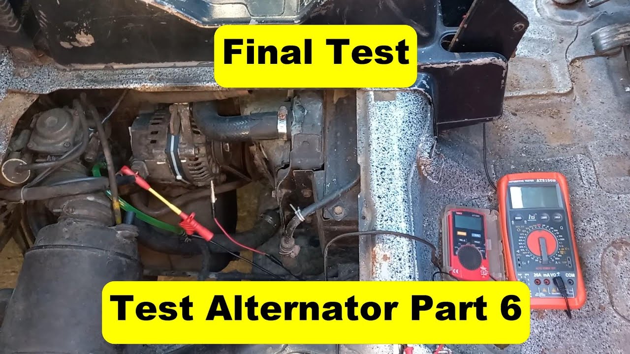 Test Alternator Suzuki Multicab F6A Part 6 - YouTube