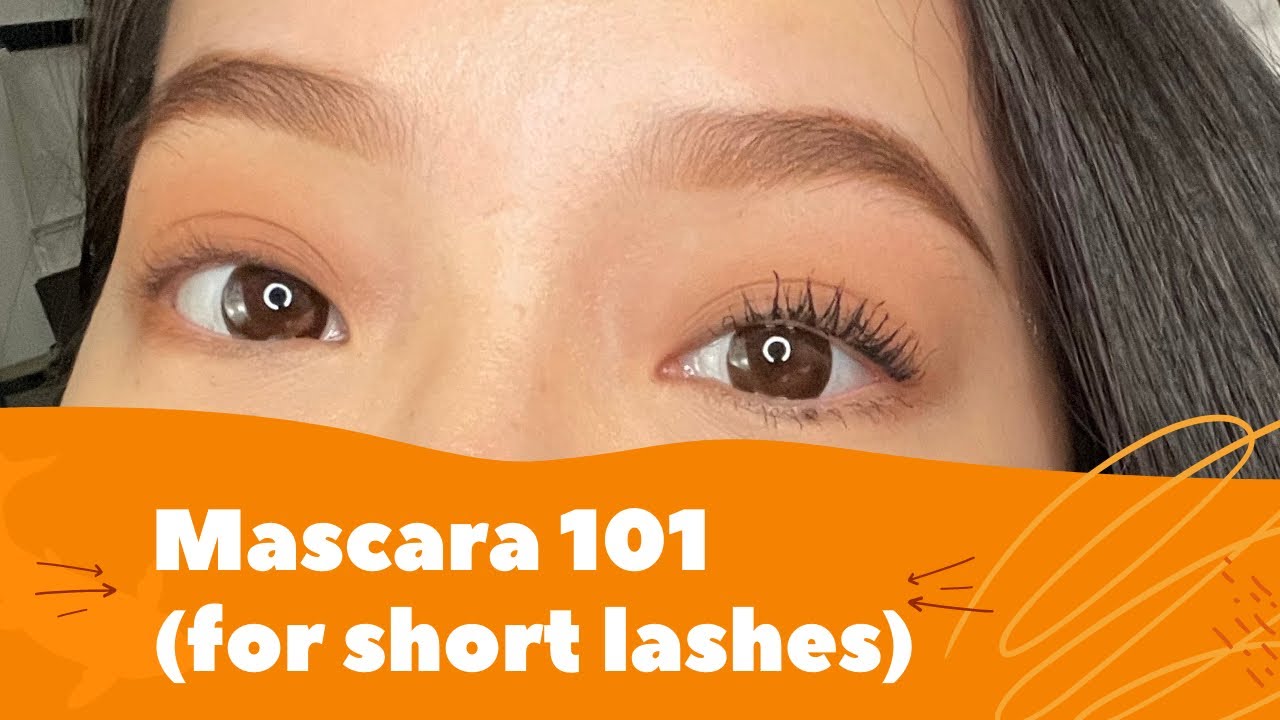 Mascara 101 for super short lashes - YouTube