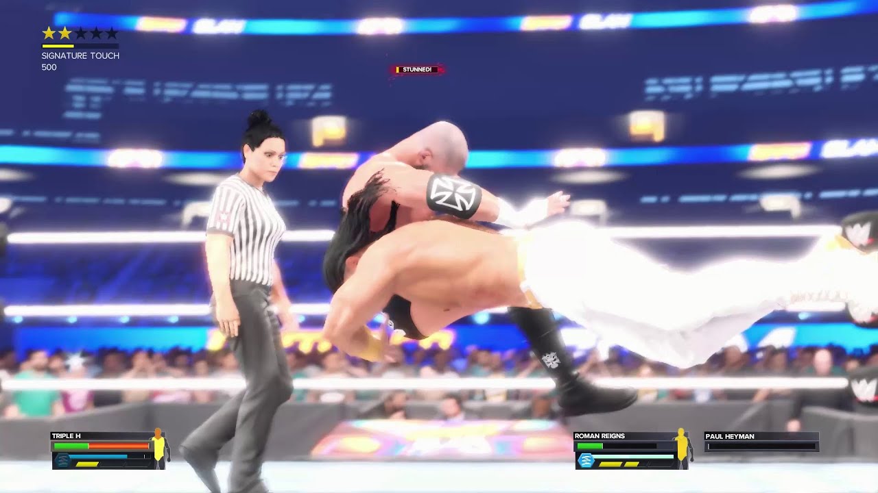 Triple H vs Roman Reigns | Cerebral Assassin vs The Tribal Chief | WWE ...