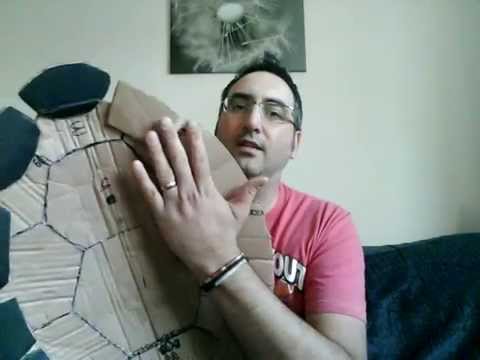 TMNT turtle shell costume build - part 1