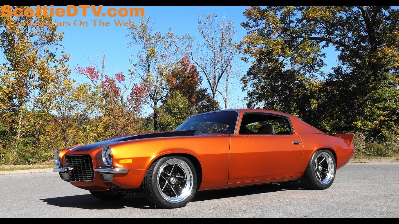 1971 Chevy Camaro SS With Custom Leather Interior - Pro Auto Custom ...