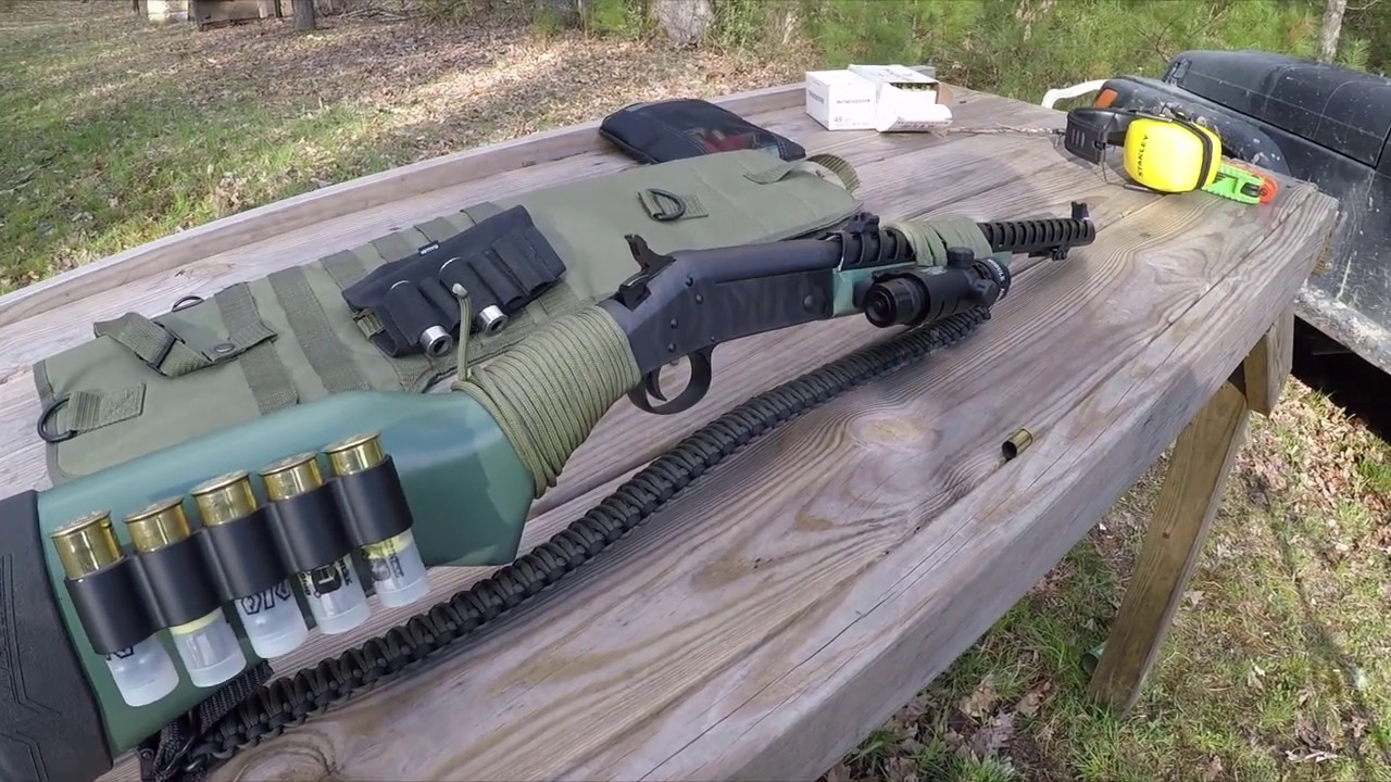 Corona Virus Zombie Shotgun. 12 GA single shot monster. - YouTube