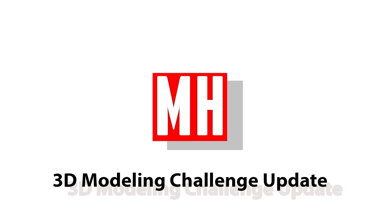 MH Tutorials 3D Modeling Challenge Update - YouTube