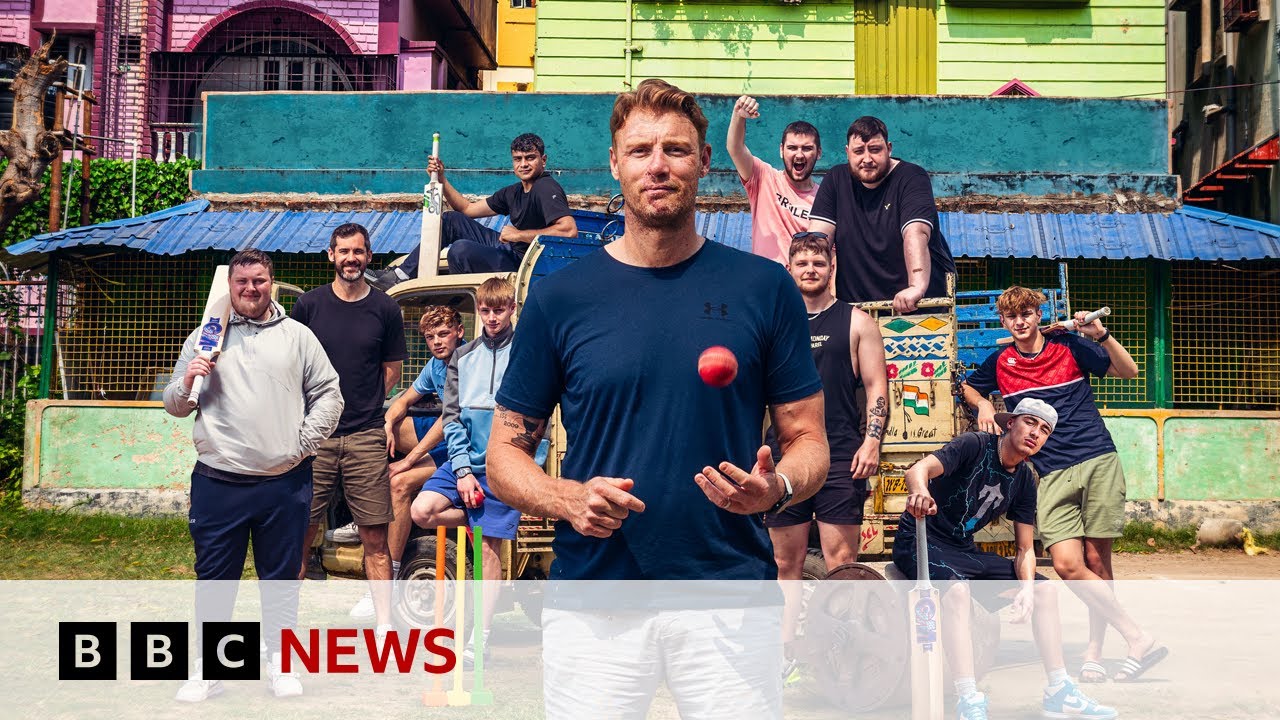 Freddie Flintoff returns to TV after Top Gear crash | BBC News - YouTube