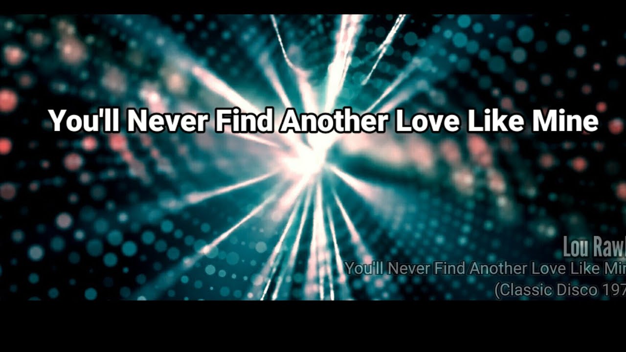 1976 Classic Disco | Lou Rawls - YouTube