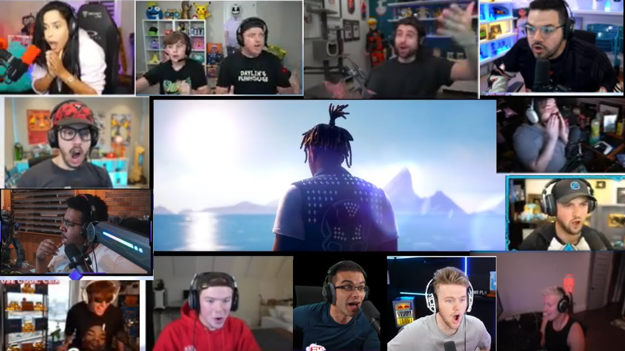 EVERYONE REACTS TO CHAPTER 2 REMIX (featuring Juice WRLD) - YouTube