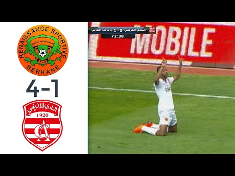 CAF CC 2018 Renaissance Sportive de Berkane 4-1 Club Africain | Les Buts ᴴᴰ 03/2018 RSB vs CA