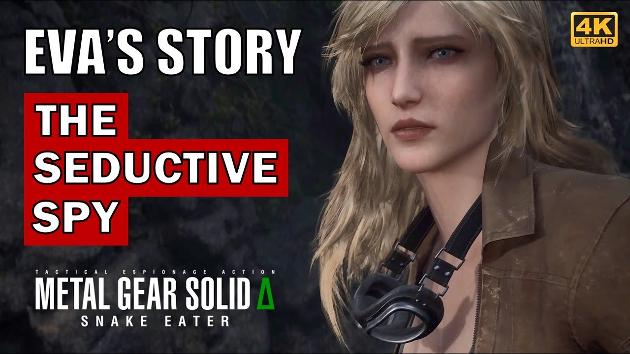 Eva All Cutscenes & Romance | Metal Gear Solid Delta: Snake Eater | 4K ...